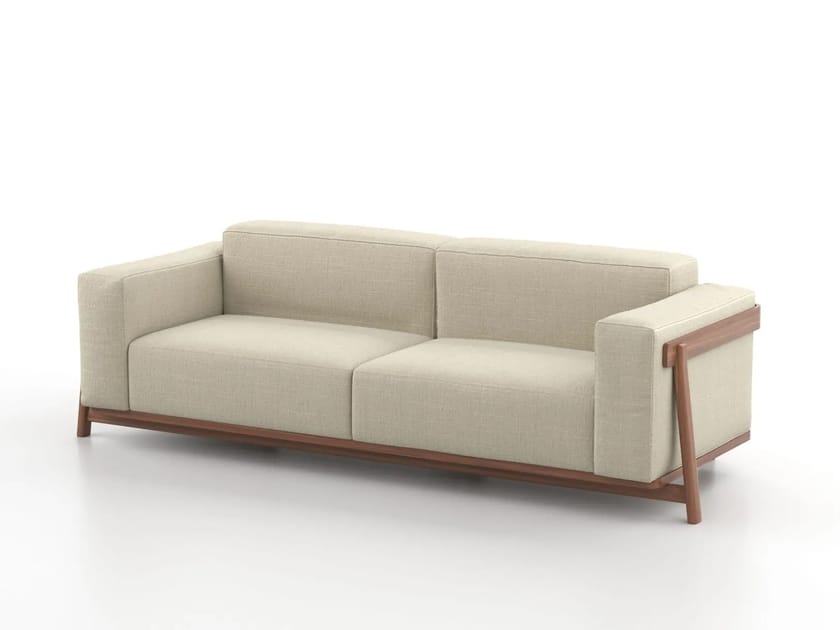 MASALA 4 seater Straight fabric sofa By Omelette Editions