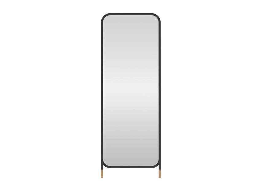 VERTICAL Freestanding framed mirror By Omelette Editions