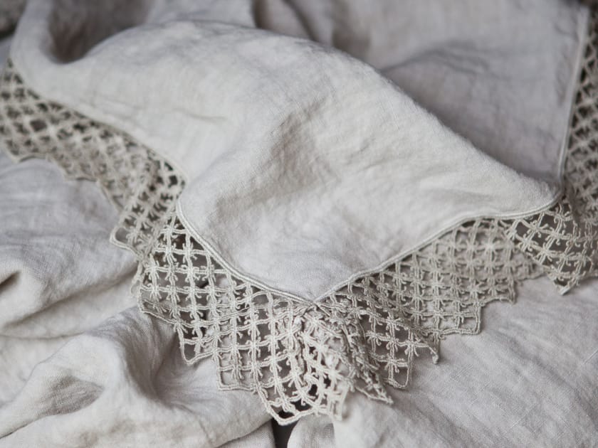 TABLECLOTH WITH MACRAMÉ Tovaglia By Once Milano