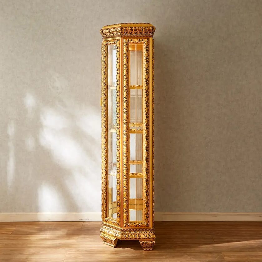 P ALTA ANTIC GOLD display cabinet By Italia Cornici