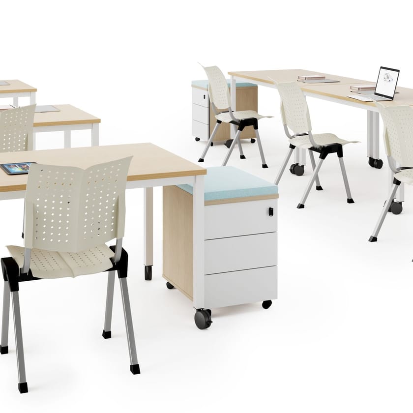 Rectangular office desk P-SQUARE | Office desk P-Square Collection By ...