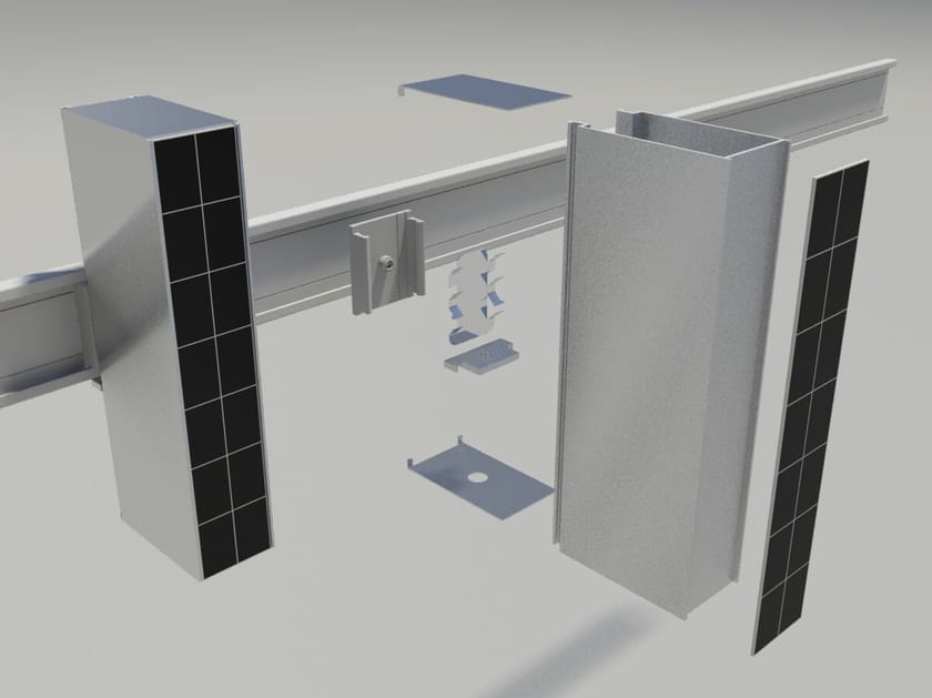 SYSTEM BLADE PHOTOVOLTAIC CELLS Solar panel By PACUR