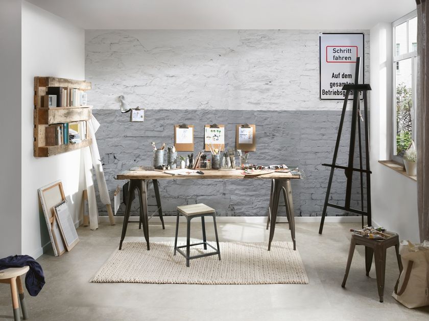 PAINTED BRICKS Wallpaper By Architects Paper