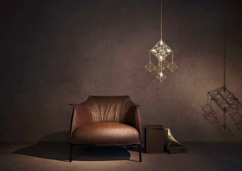 LED metal pendant lamp PAJAK Talisman Collection By Forestier design ...