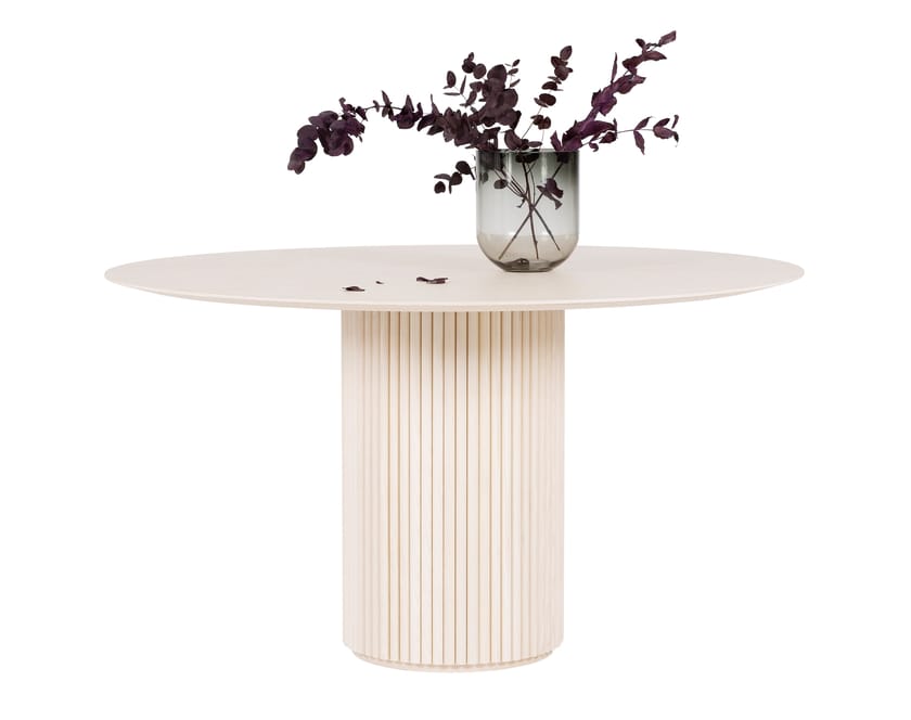PALAIS ROYAL Round oak table By ASPLUND | design Anya Sebton, Eva Lilja ...