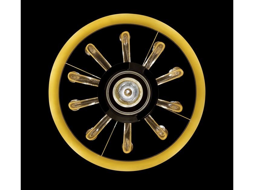 PANDORA Venetian crystal pendant lamp By Barovier&Toso