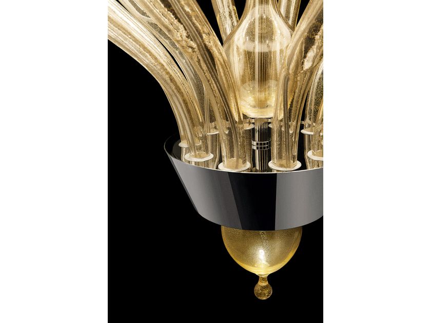 PANDORA Venetian crystal pendant lamp By Barovier&Toso