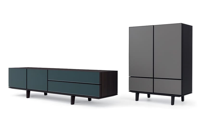 PANDORA DUE | Highboard Pandora Due Collection By poliform design Jean-Marie Massaud