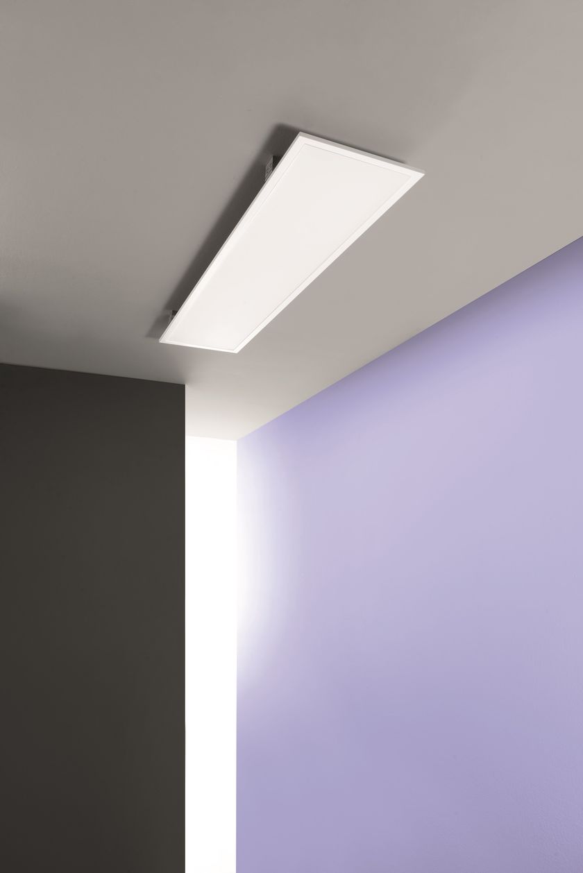 PANEL | Lámpara de techo Lámpara de techo LED RGB de vidrio acrílico By ...