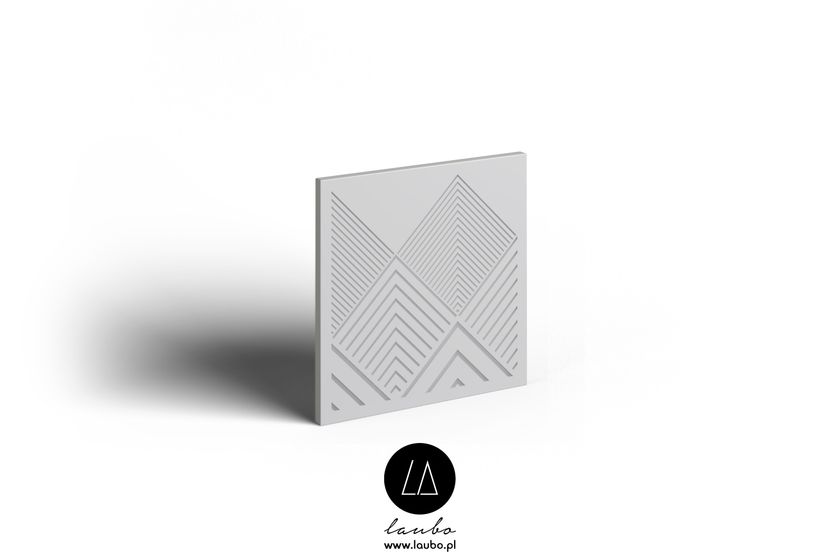 LED metal Outdoor wall lamp PANEL MOUNT By Laubo