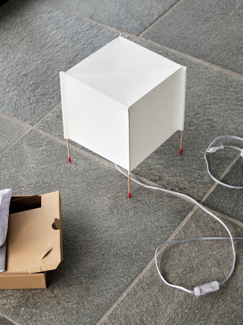 PAPER CUBE | Table lamp By Hay design Bertjan Pot