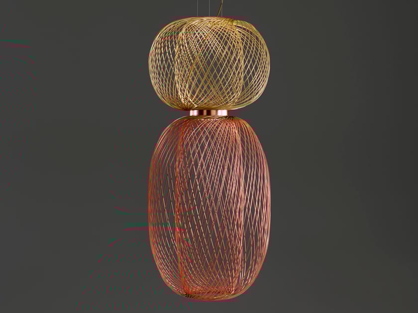 ANWAR LED dimmable steel pendant lamp By PARACHILNA