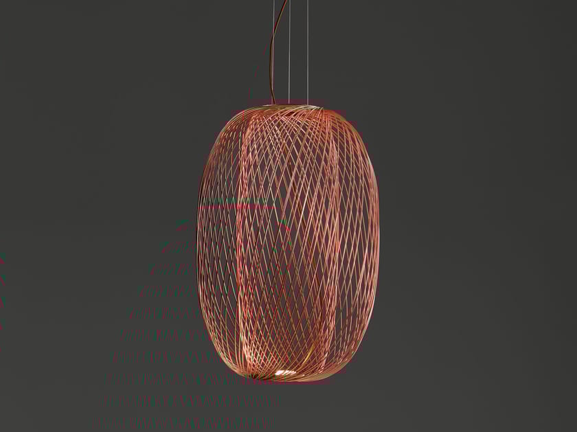 ANWAR Dimmable LED steel pendant lamp By PARACHILNA