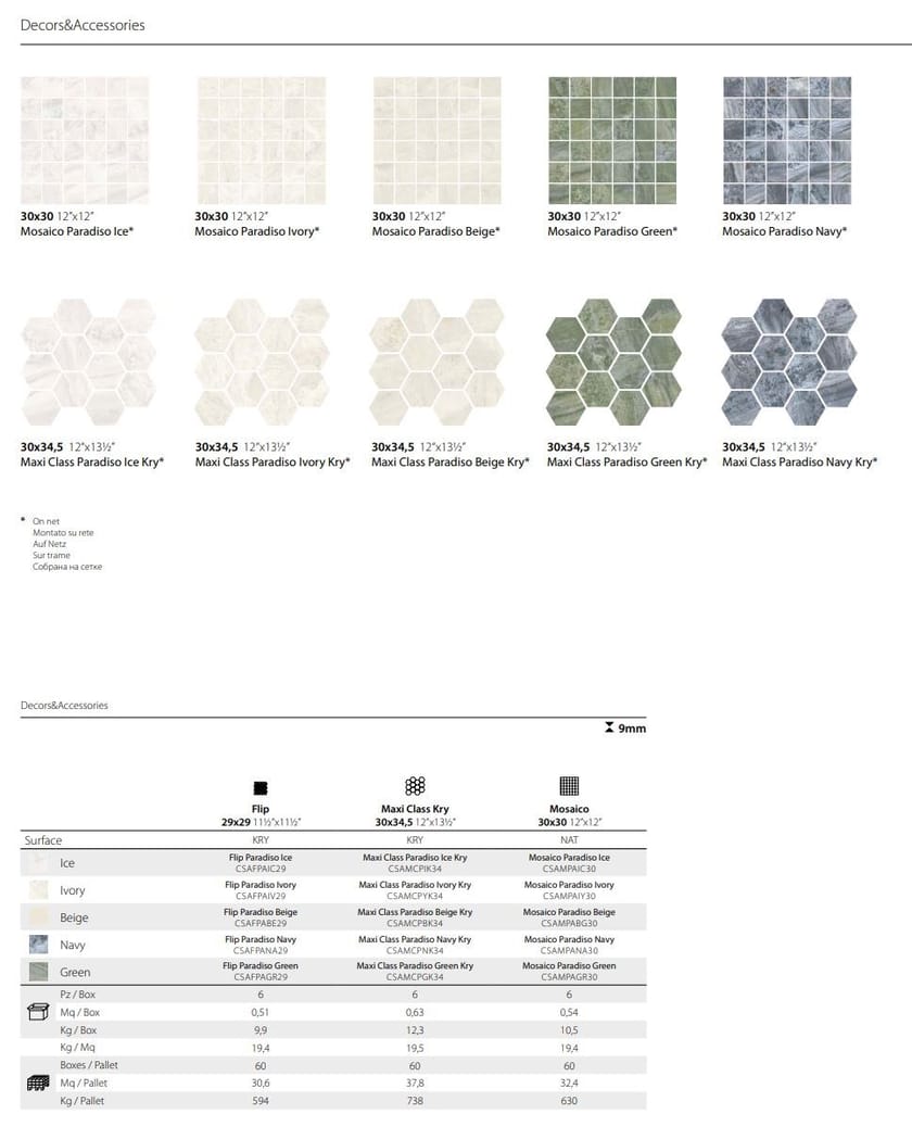 PARADISO IVORY Flooring By CERAMICA SANT'AGOSTINO