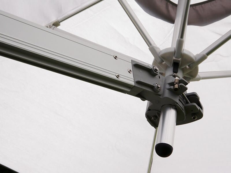 PARAFLEX DUO | Sombrilla cuadrado Sombrilla doble ajustable de aluminio ...