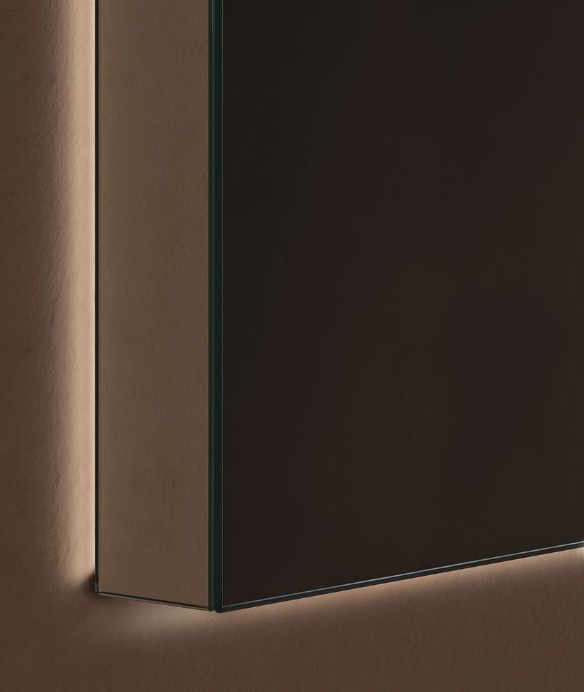 PARAL Wall-mounted mirror with integrated lighting By INBANI | design ...