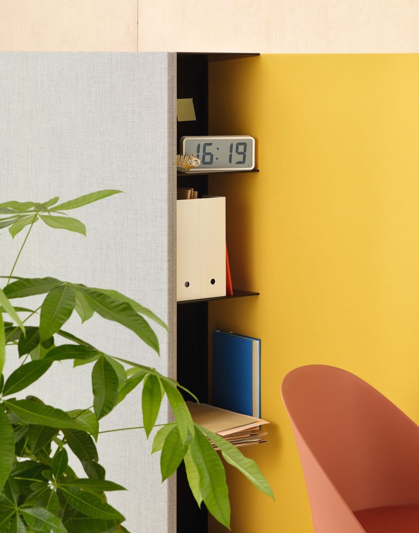 Sound absorbing free standing fabric workstation screen PARAVAN By ...