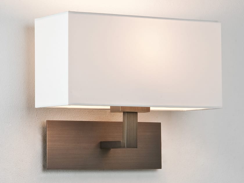 PARK LANE Wall lamp in steel and fabric By Astro Lighting