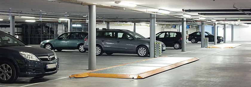 PARKBOARD PH PARKING PALLET Rotating, moving platform for car By CARMEC