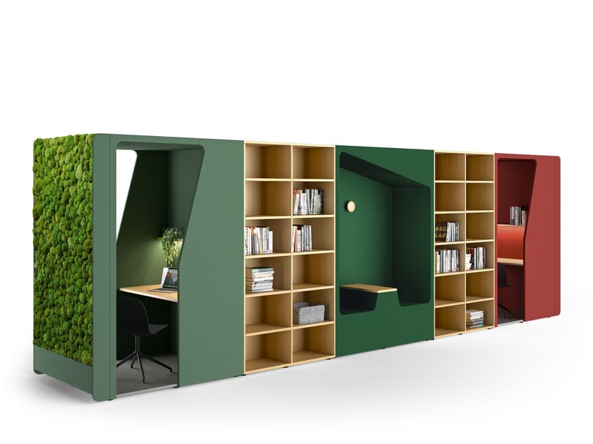 PARKOUR FOCUS Acoustic office pod By Werner works | design Kinzo