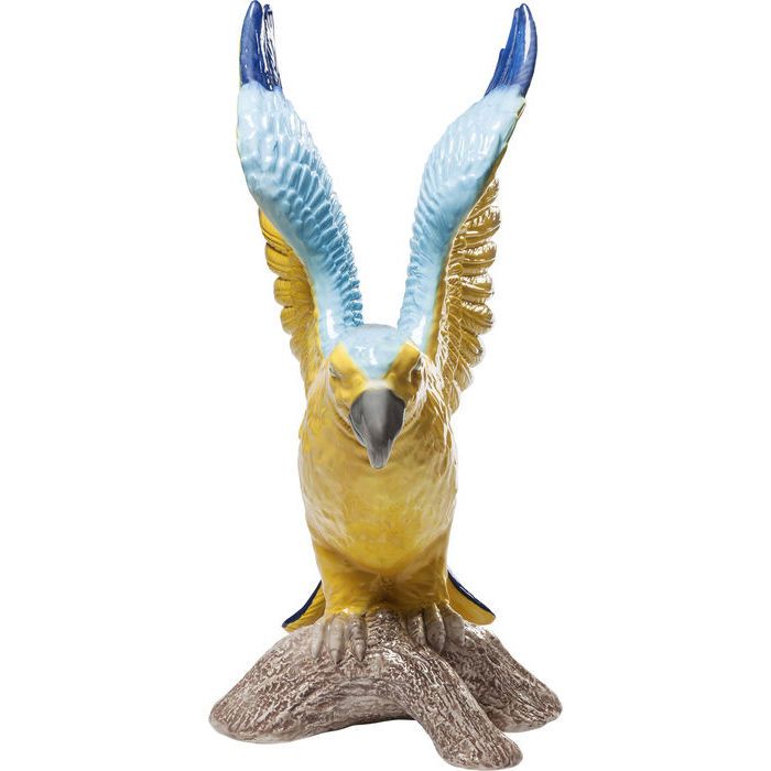 Ceramic decorative object PARROT DUO Deko Figur Collection By KARE Design