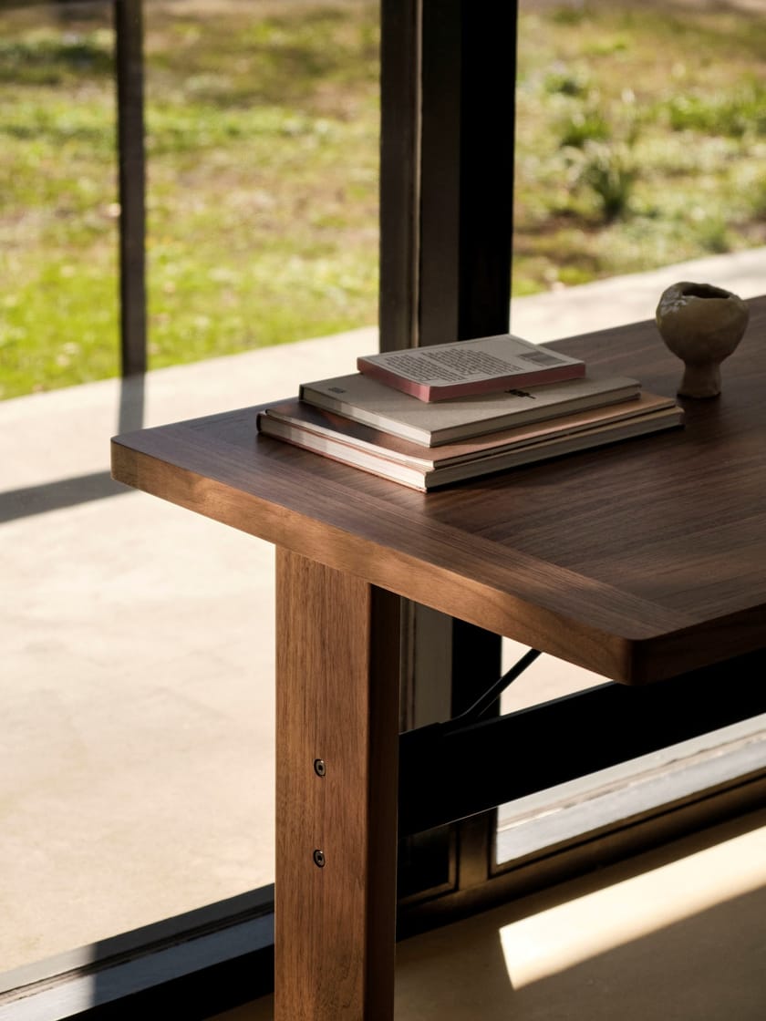 PASSERELLE Rectangular wood veneer writing desk By Hay | design Ronan ...