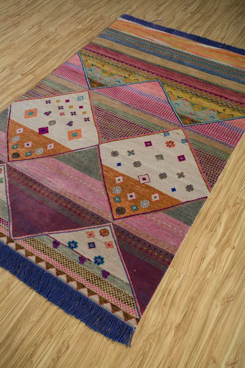 PATANG LES-1153 Antique White/Shale Tappeto fatto a mano By Jaipur Rugs