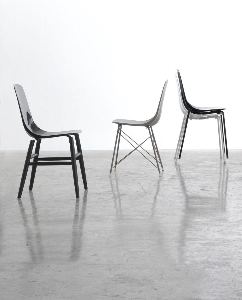 San and metal chair PAULINE 3 Pauline Collection By SOFTLINE 1979 ...