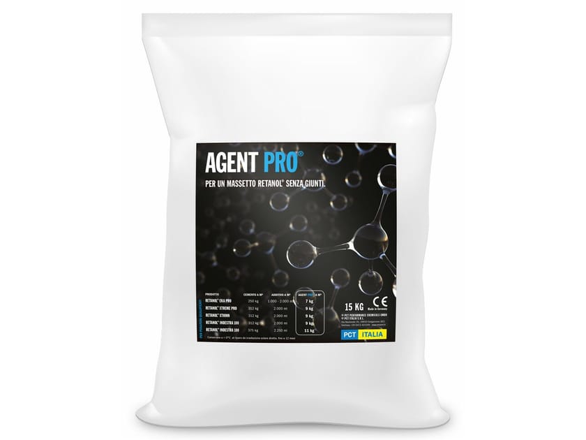 AGENT PRO Additif pour ciment et béton By PCT ITALIA
