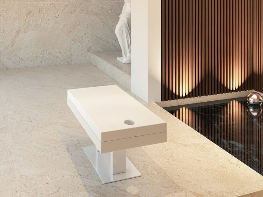 PEARL | Lit spa en métal enduit By CODE