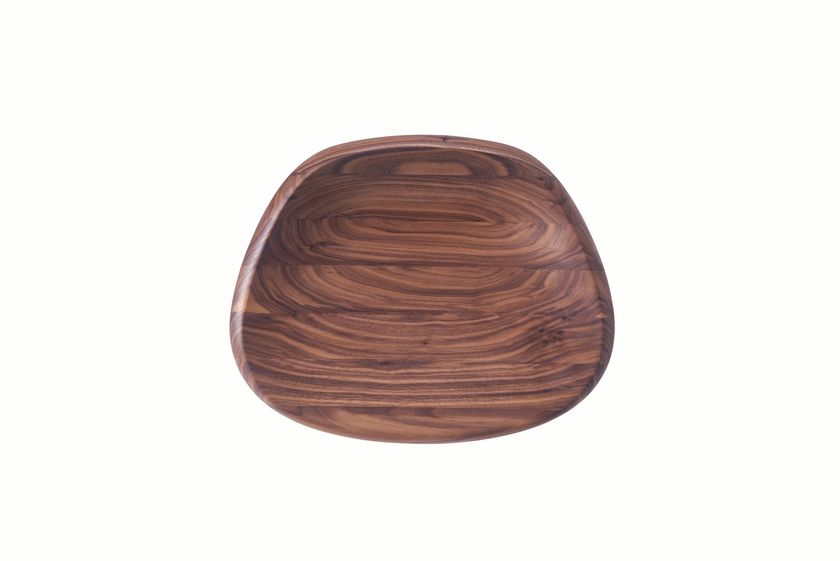 PEBBLE Steel and wood bar stool By BassamFellows | design Craig Bassam
