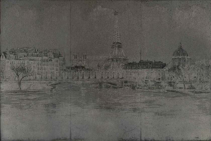 PENCIL PARIS 壁纸 By Dovely