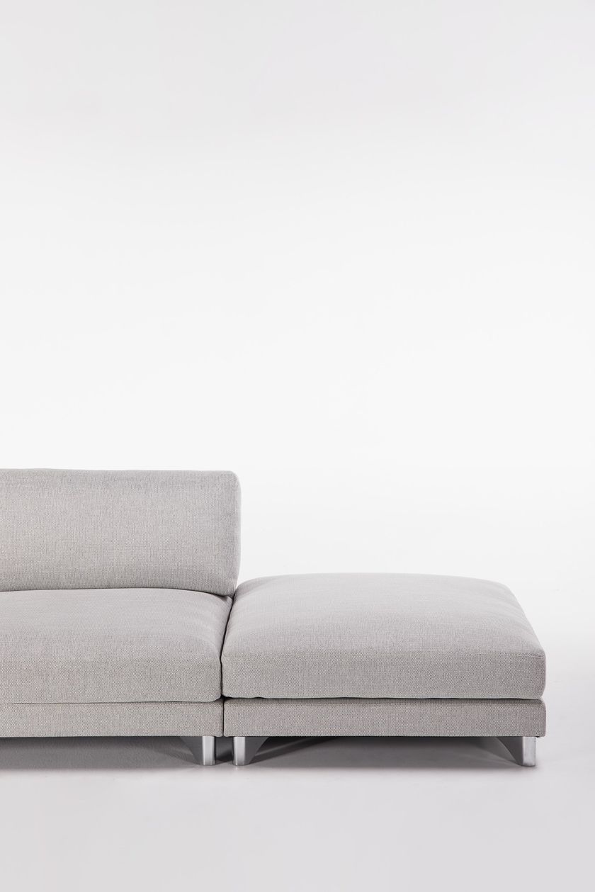 PENT 2 seater sectional fabric sofa By grado design