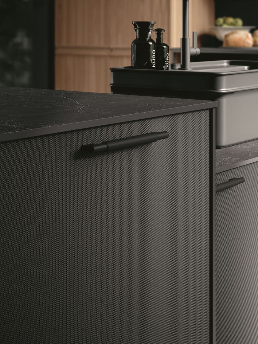 PEPPER 01 Kitchen with peninsula By Composit | design Bizzarri Design Associati