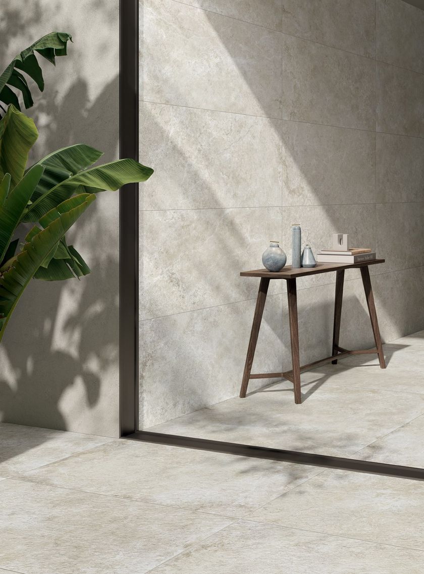 PERCORSI Porcelain stoneware wall/floor tiles with stone effect By ...