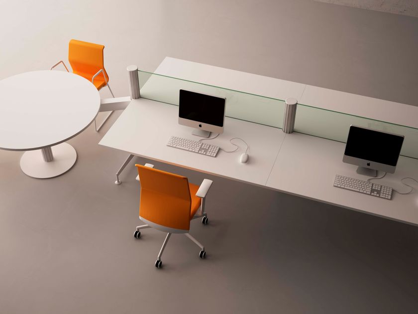 PERFILINE | Rectangular office workstation By Levira International