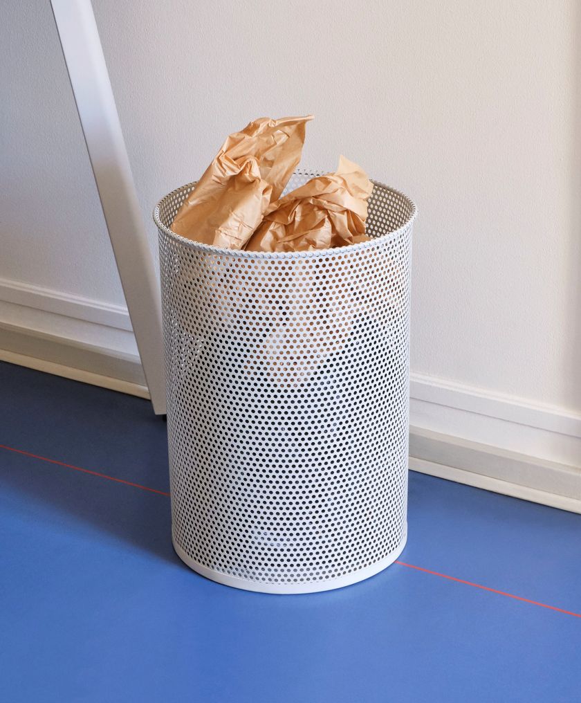 PERFORATED BIN Waste paper bin By Hay