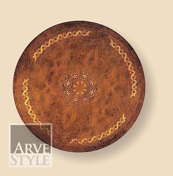 PERSIA Round solid wood coffee table By Arvestyle