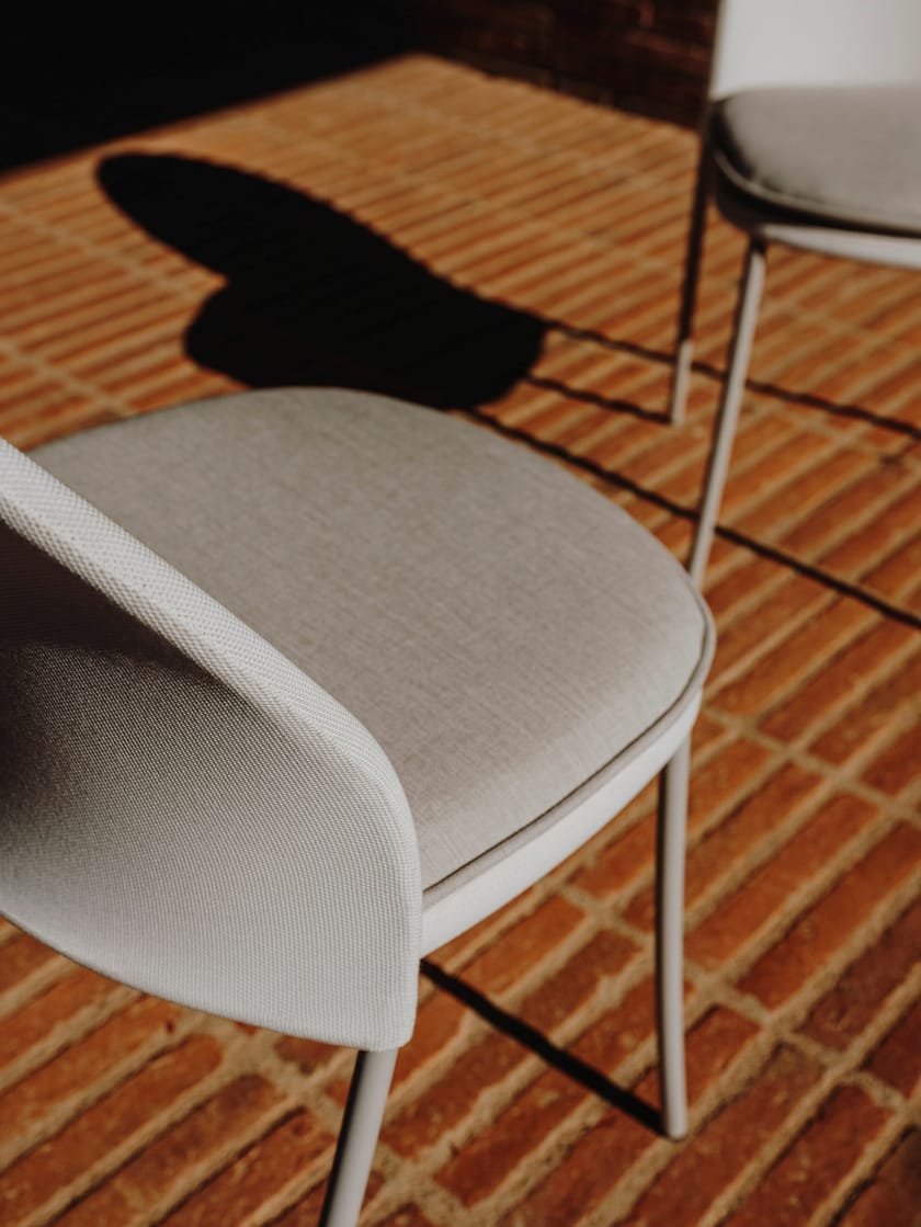 Gartenstuhl aus Edelstahl PETALE By EXPORMIM Design MUT Design