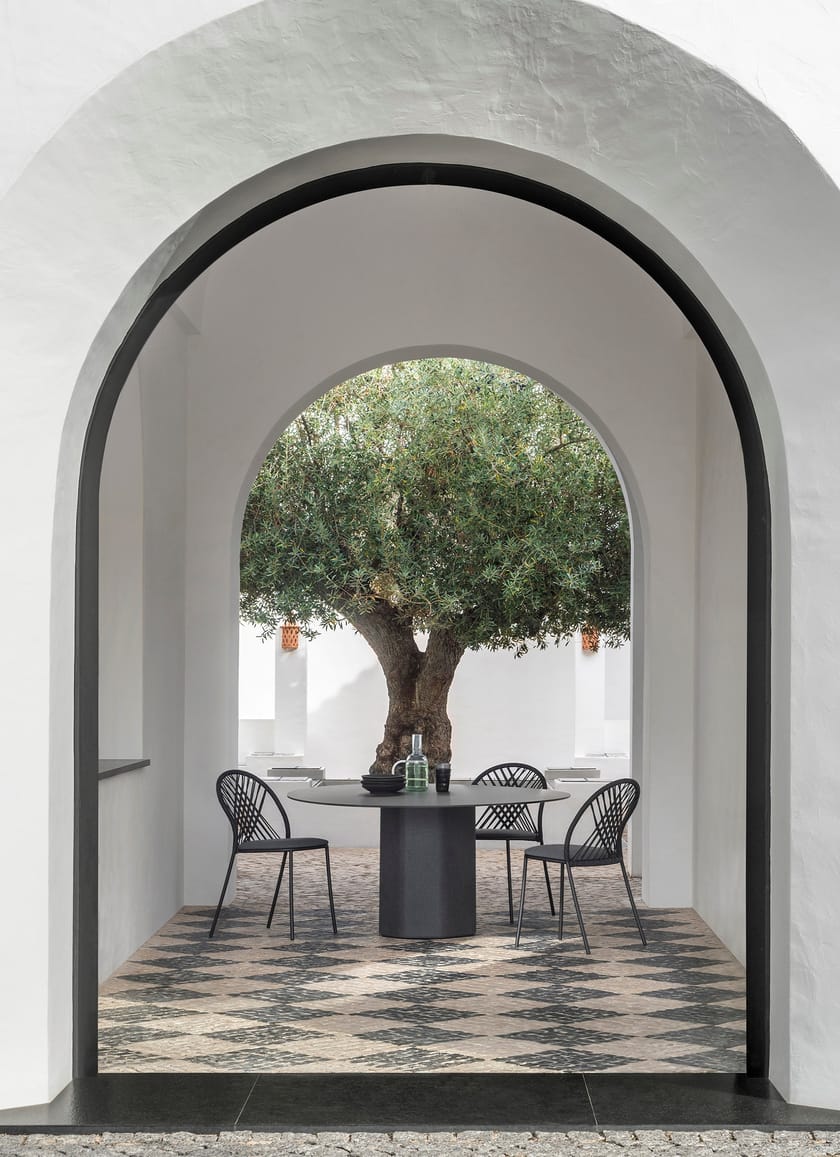 PETALE Stackable garden chair By EXPORMIM | design MUT Design Studio