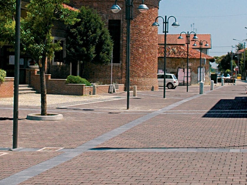 PETRA - DIAMANTI Pavé autobloquant en béton By RECORD BAGATTINI