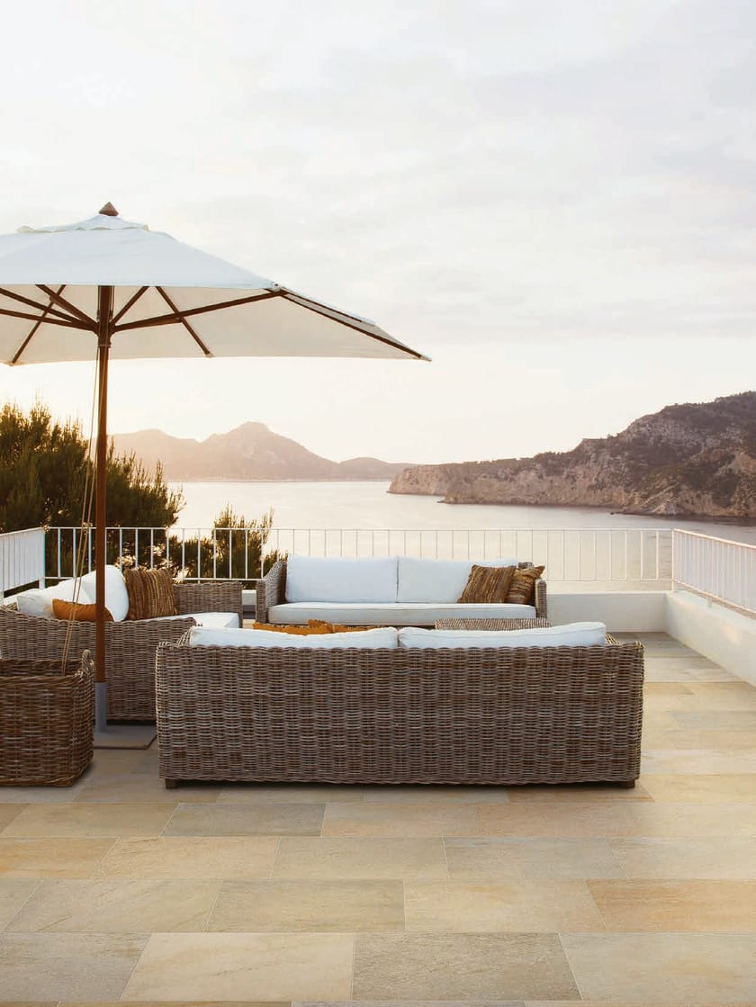 Pavimento/rivestimento in gres porcellanato effetto pietra PETRAE By Ceramiche Refin