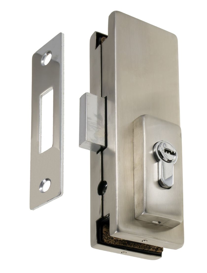 PF03 Stainless steel glass door lock By GH ITALY