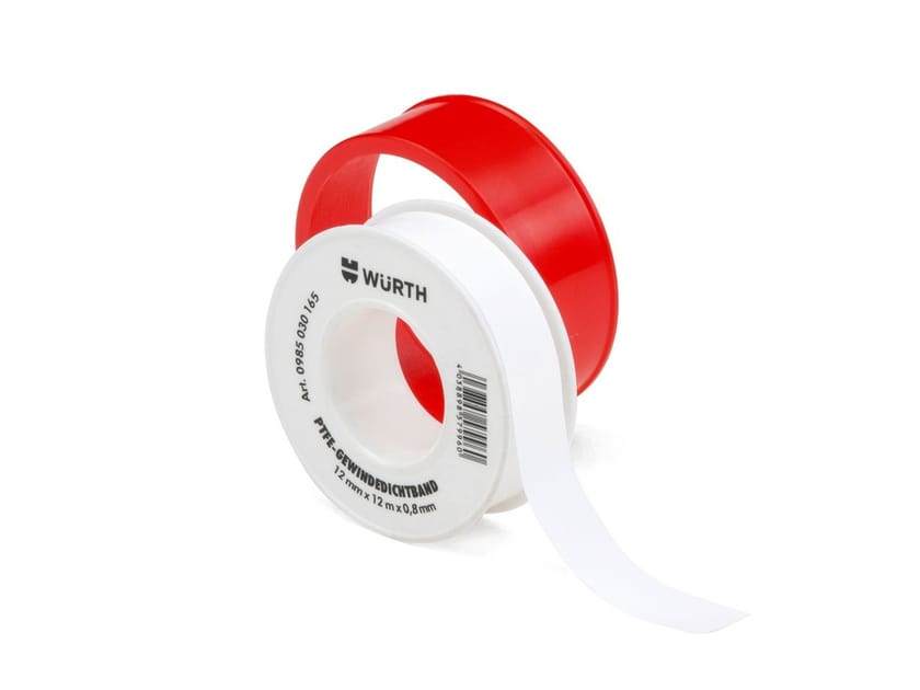 Preformed seal and fitting PFTE thread-sealing tape By Würth