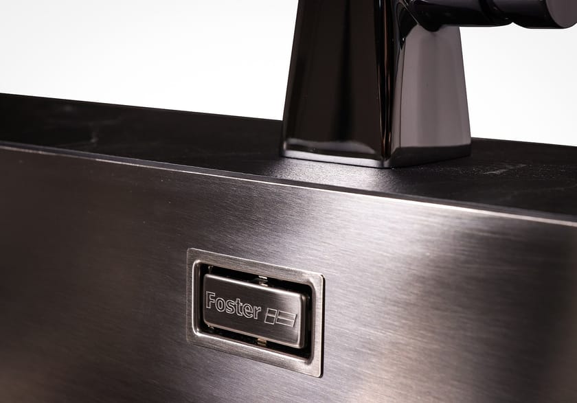 Built-in stainless steel sink PHANTOM EDGE 50X40 INOX VINTAGE Phantom ...