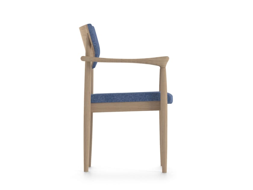 PIA - HEALTH & CARE Stackable fabric chair with armrests By PIAVAL ...
