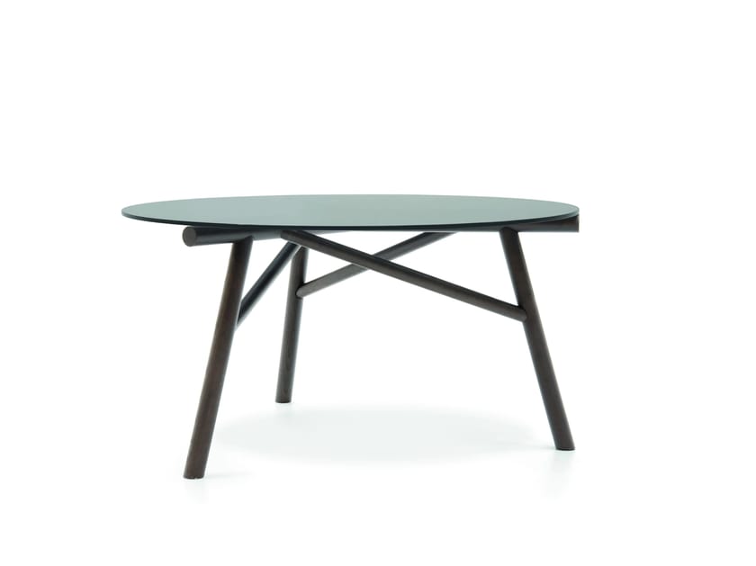 MAESTRO Round cement table By PIANCA | design Emilio Nanni