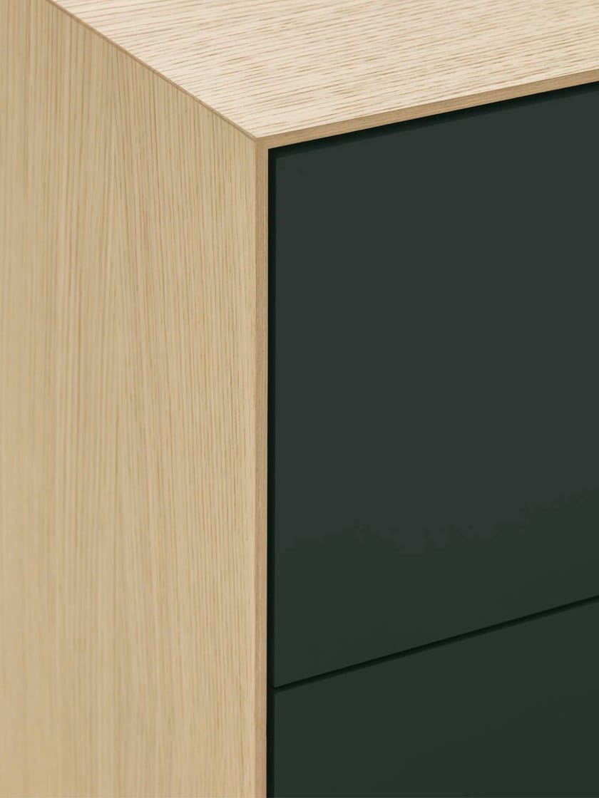 NORMA Wooden bedside table By PIANCA