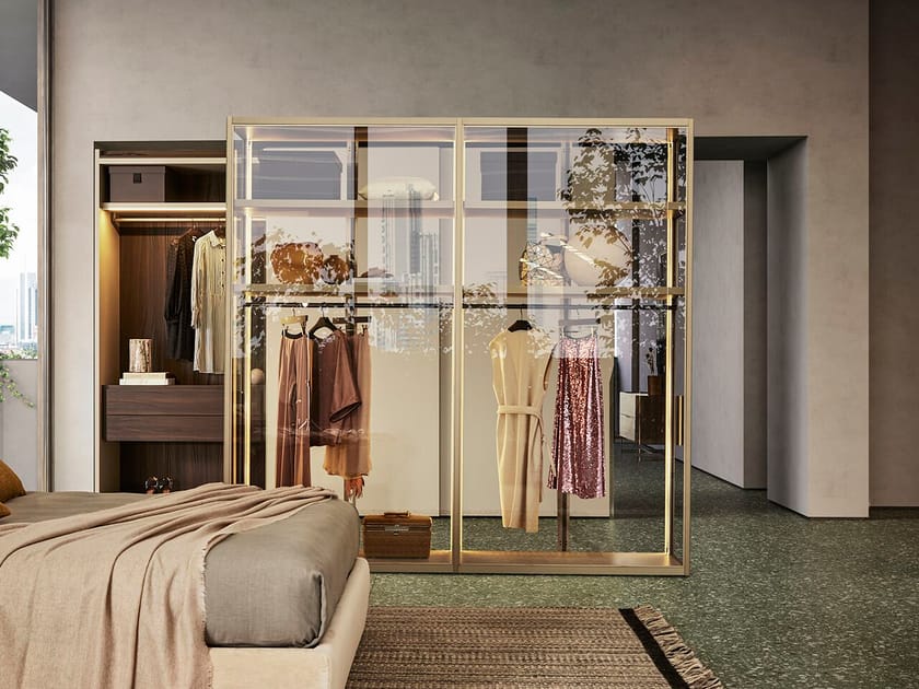 TEATRO Walk-in wardrobe By Pianca