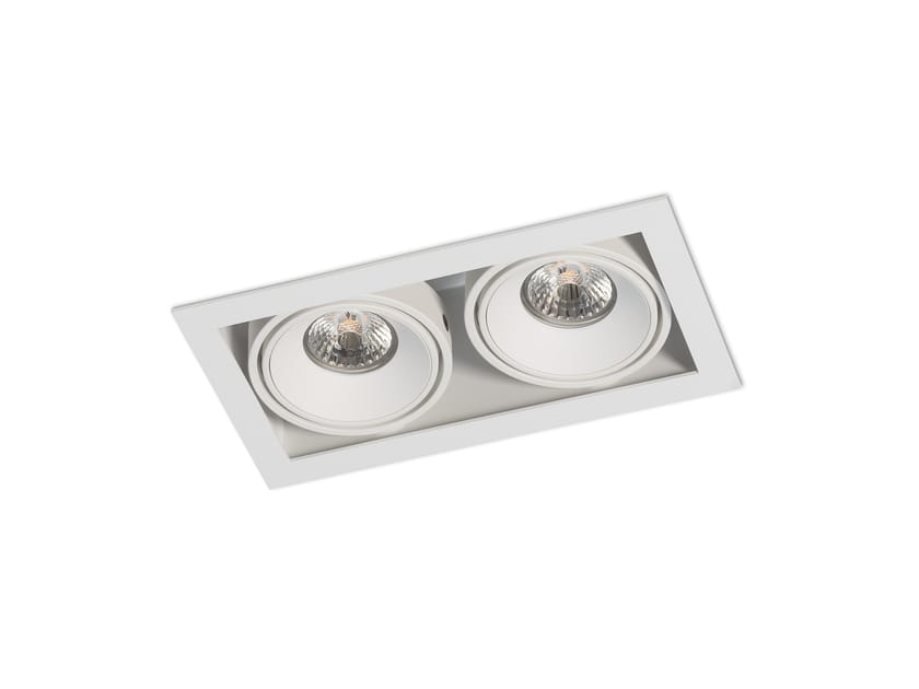 Ceiling recessed spotlight PICCOLO FRAME DOUBLE By Orbit